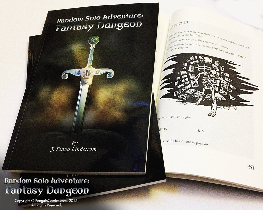 NEW BOOK: Random Solo Adventure: Fantasy Dungeon – more pictures ...
